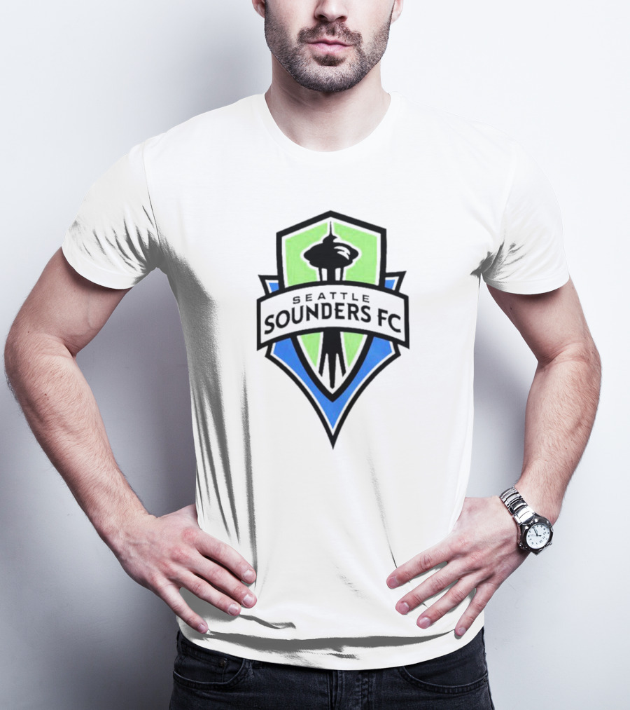 Seattle Sounders FC Space Needle Emblem T-Shirt