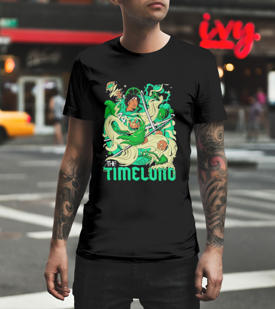 The Time Lord Robert Williams Boston Celtics Basketball T-Shirt
