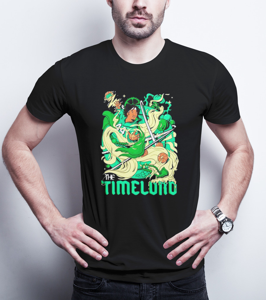 The Time Lord Robert Williams Boston Celtics Basketball T-Shirt