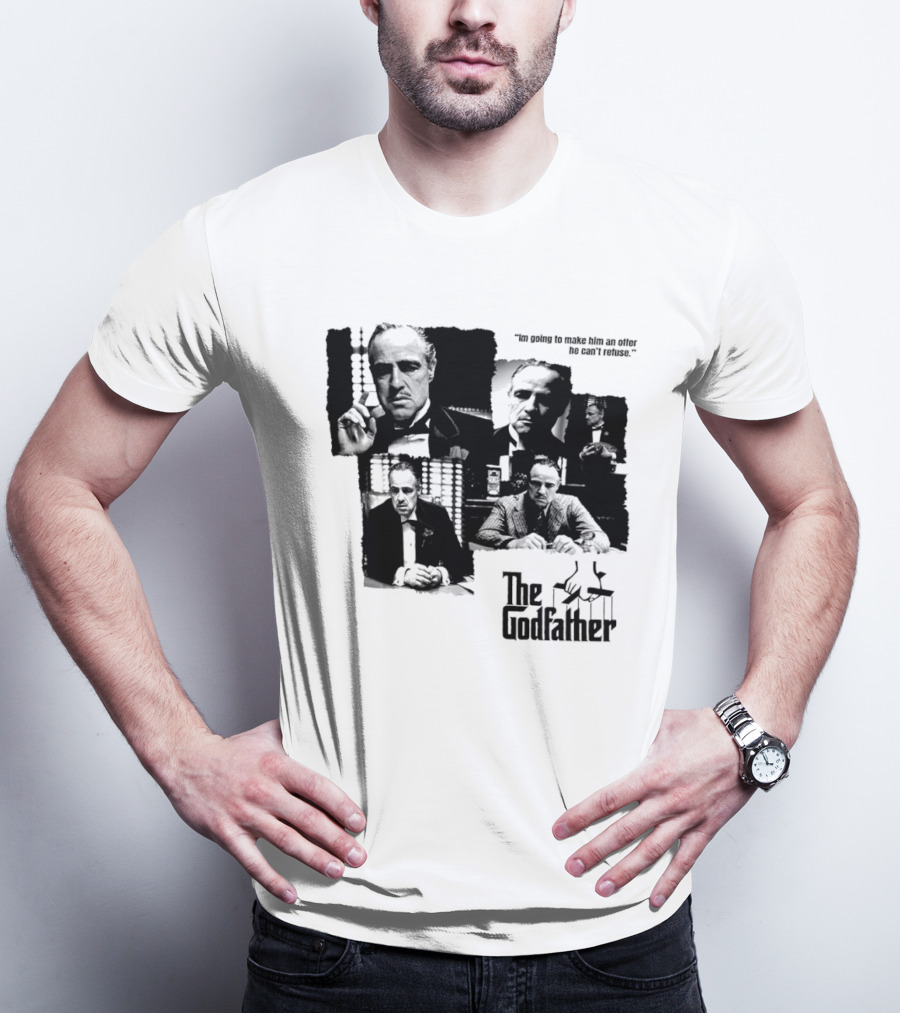The Godfather I'm Going To Make Him An Offer He Can't Refuse Iconic Film T-Shirt