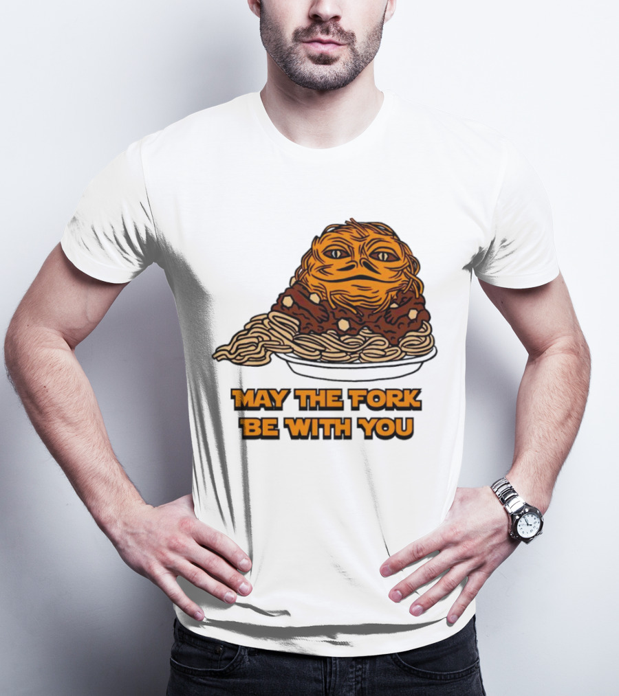 May The Fork Be With You Chili The Hutt Noodles T-Shirt