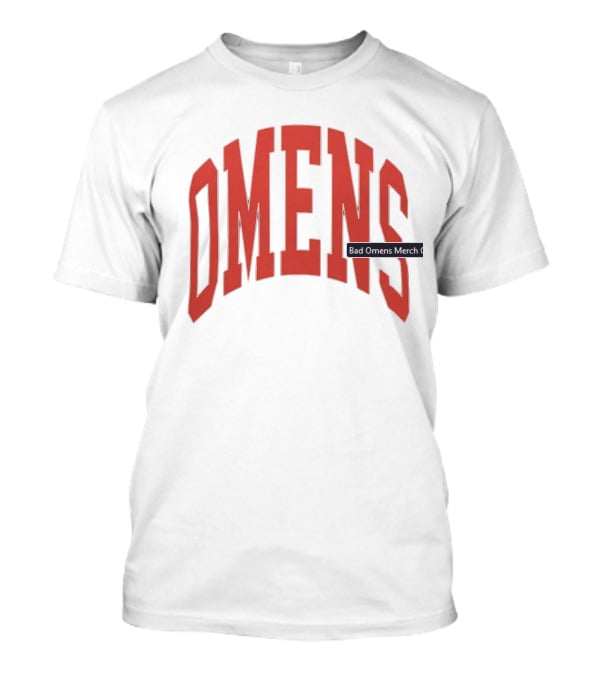 Bad Omens Merch Varsity Omens T-Shirt