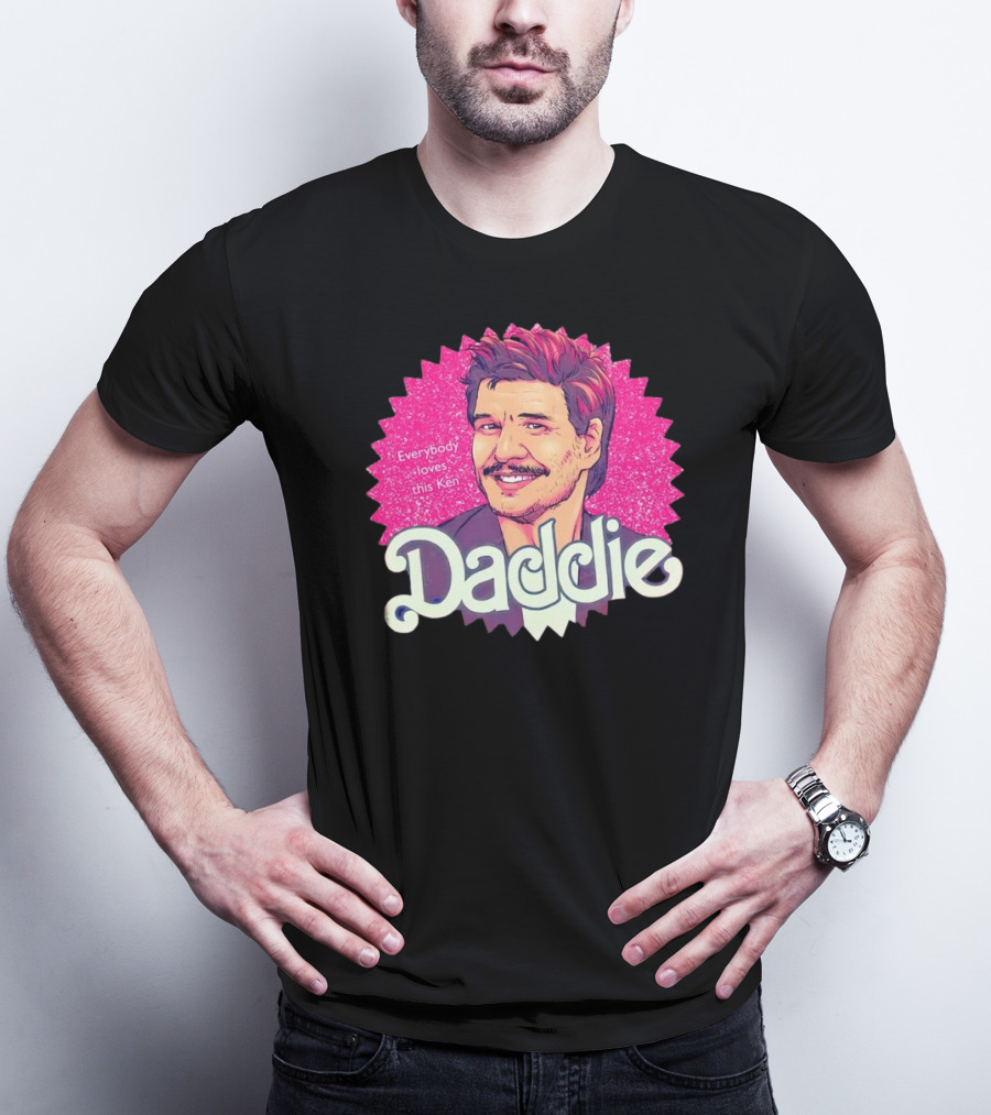 Daddie Everybody Loves This Ken Retro Photo T-Shirt