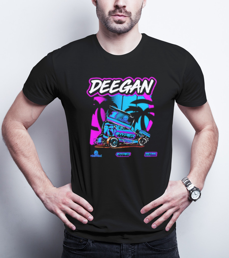 Deegan Hyper Racing Metric Cycles Heatwave Racing Sprint Car T-Shirt