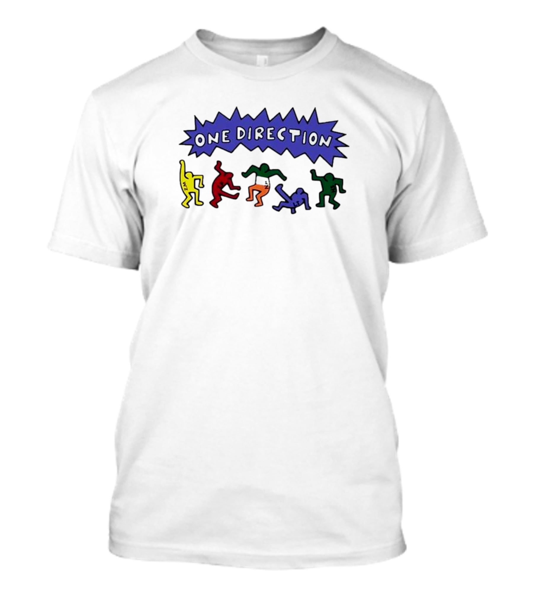 One Direction Dancing Figures Haring T-Shirt