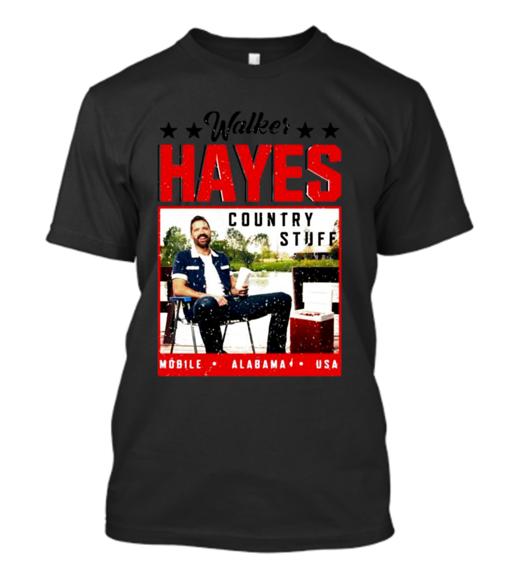 Walker Hayes Country Stuff Mobile Alabama USA T-Shirt