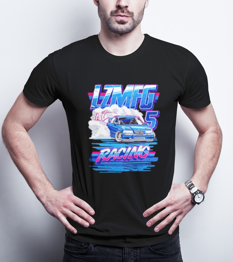 LZMFG R34 Racing 5 Car Drift T-Shirt