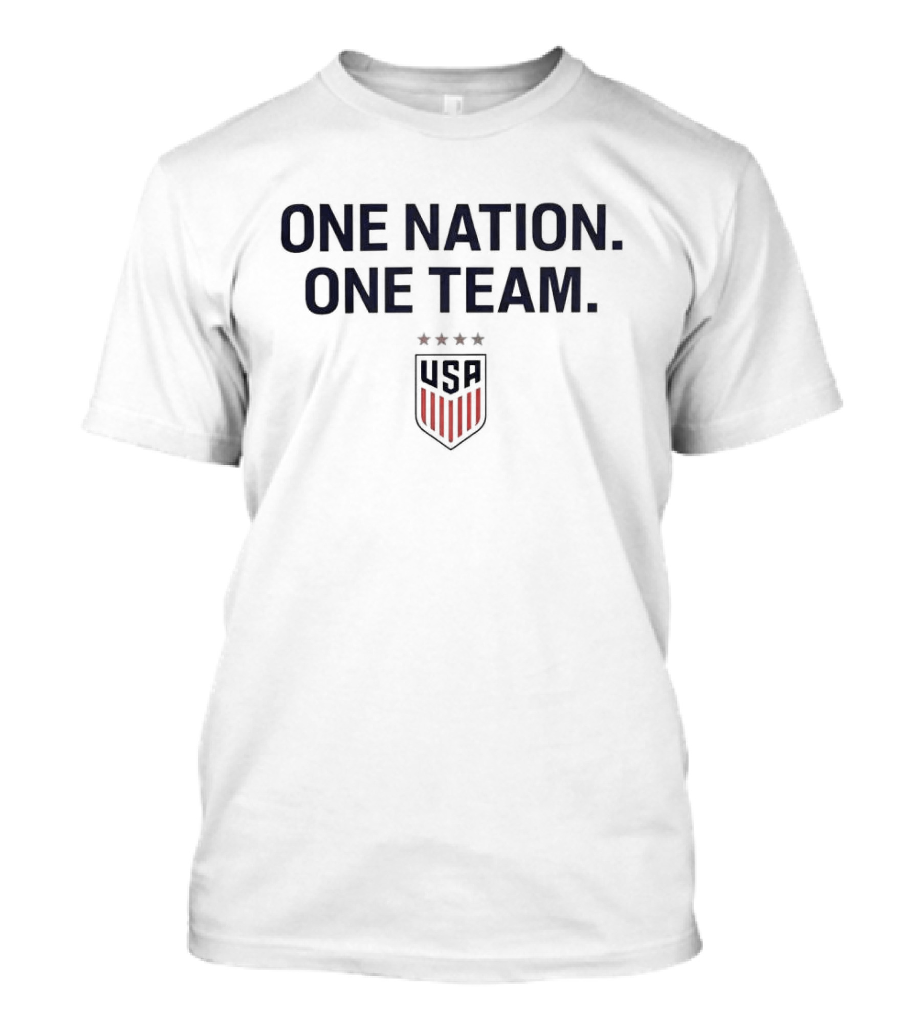 One Nation One Team USA Soccer Crest T-Shirt