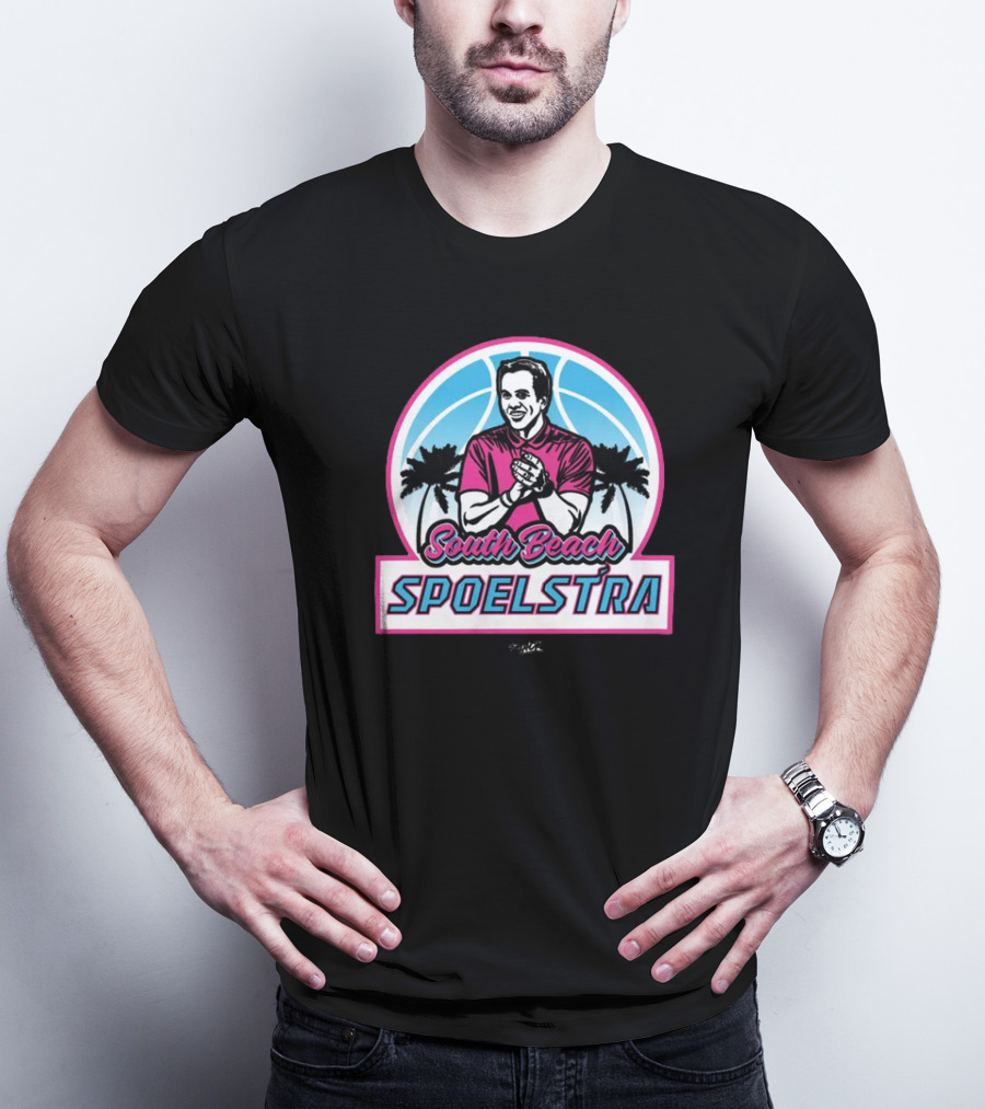 South Beach Spoelstra Miami Basketball Smack T-Shirt