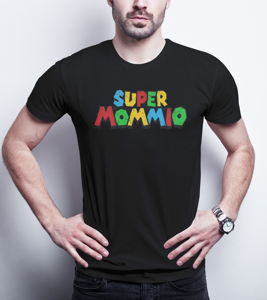 Super Mommio Colorful Gaming T-Shirt