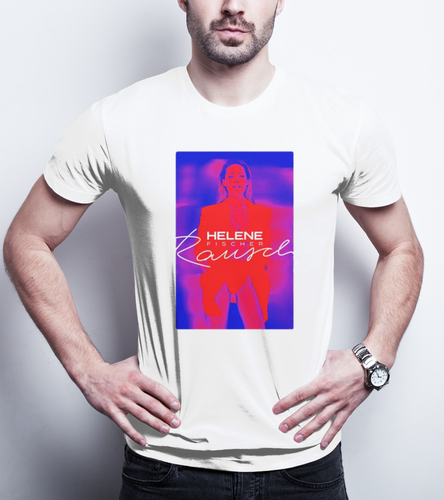 Helene Fischer Rausch Neon Style Bold Visuals T-Shirt