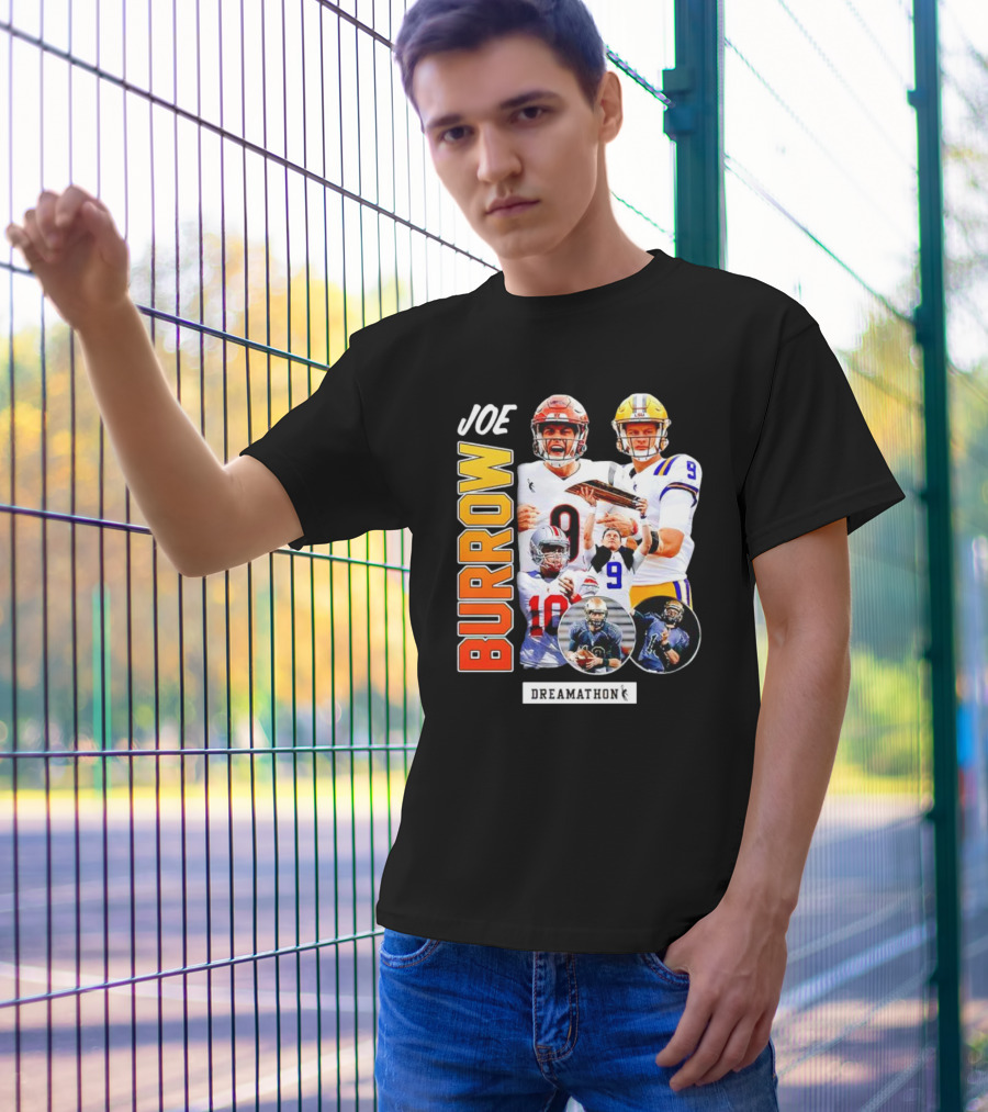 JOE BURROW DREAMATHON FOOTBALL LEGACY T-Shirt