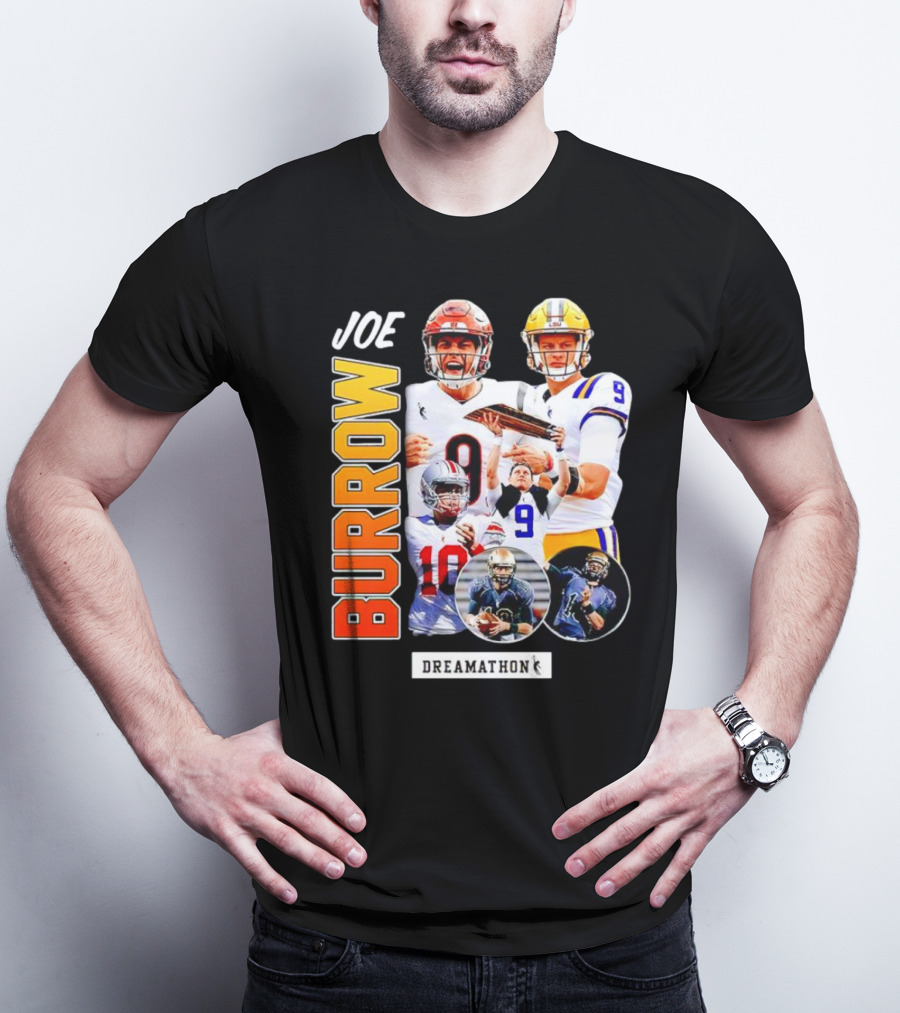 JOE BURROW DREAMATHON FOOTBALL LEGACY T-Shirt