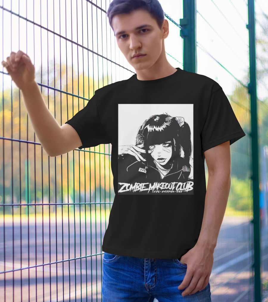 ZOMBIE MAKEOUT CLUB Japanese Style Manga T-Shirt