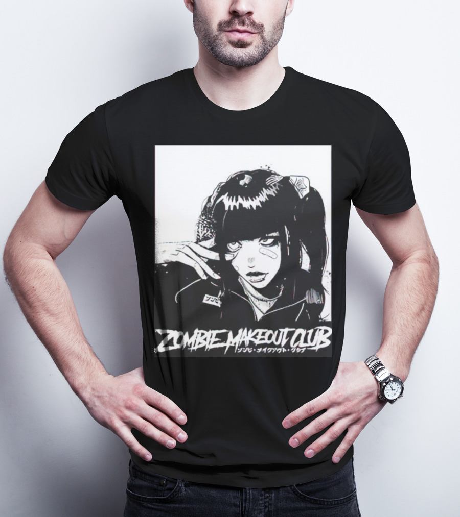 ZOMBIE MAKEOUT CLUB Japanese Style Manga T-Shirt