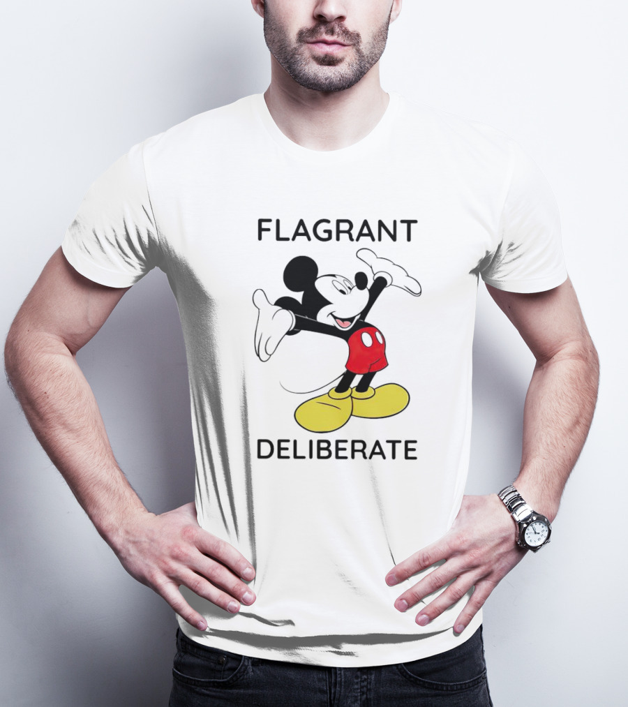 Flagrant Deliberate Mickey Mouse T-Shirt
