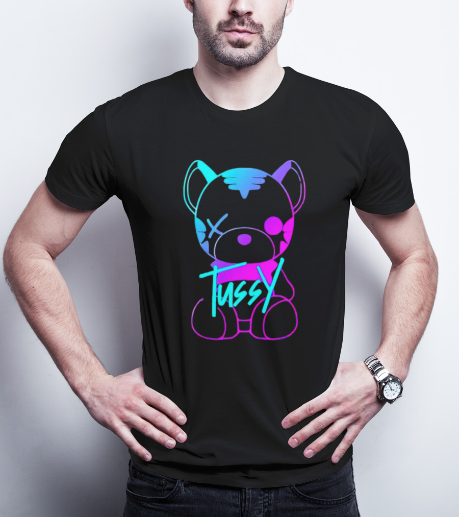 Tussy Neon Timber Tiger Games T-Shirt