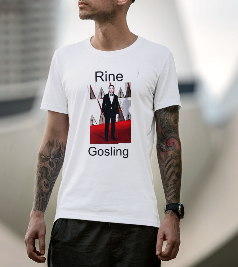 Rine Gosling Red Carpet Event T-Shirt