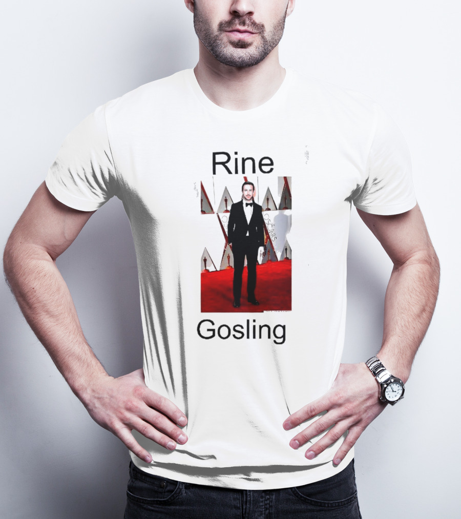 Rine Gosling Red Carpet Event T-Shirt