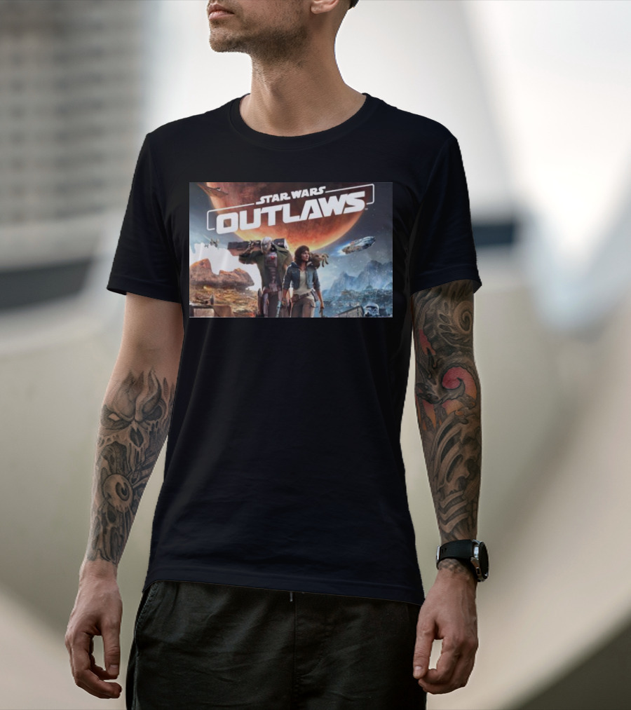 Star Wars Outlaws Adventure In A Galaxy Far Far Away T-Shirt