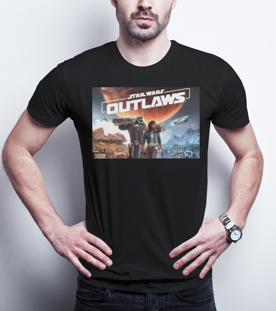 Star Wars Outlaws Adventure In A Galaxy Far Far Away T-Shirt