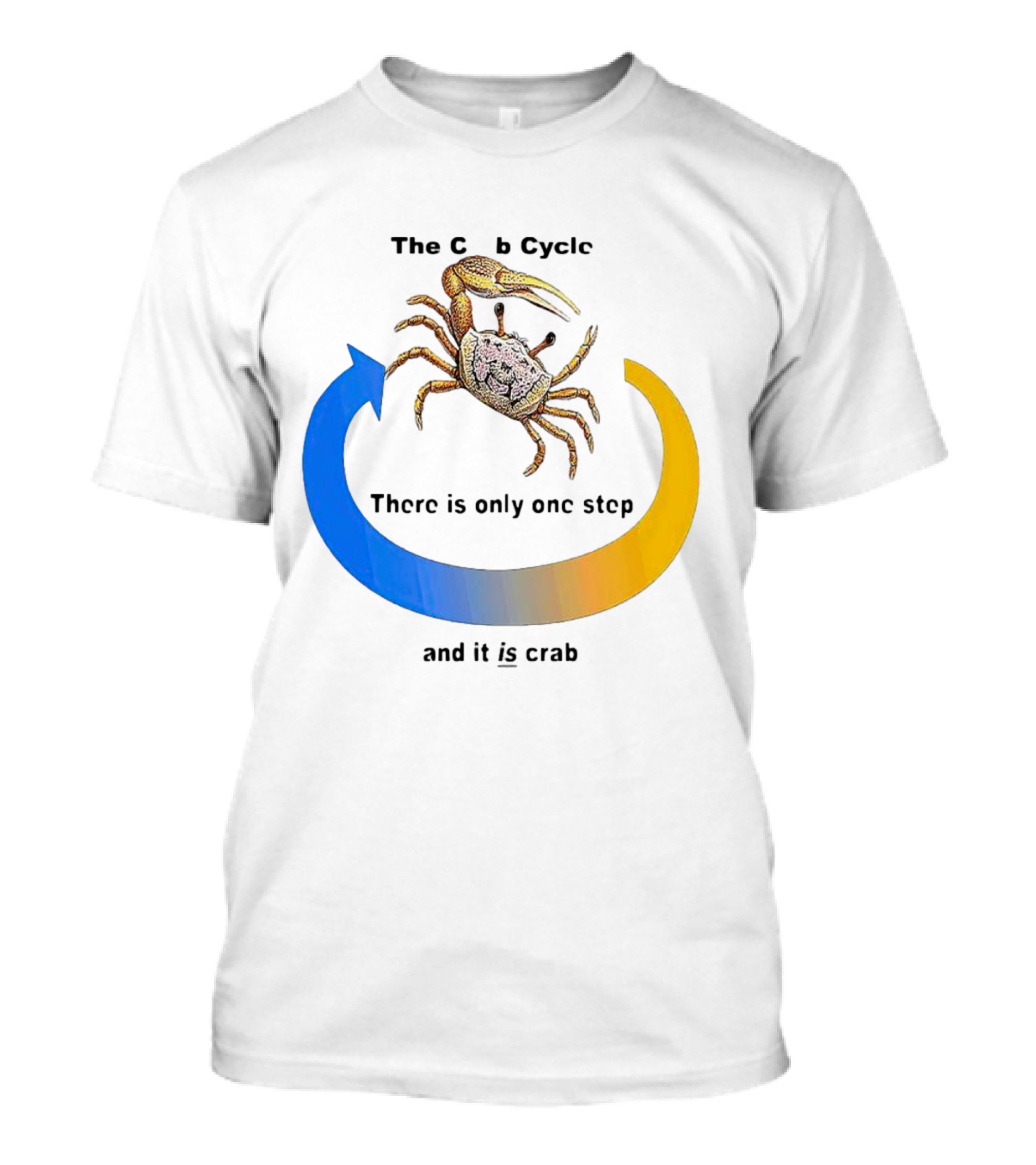 The Crab Cycle There Is Only One Step And It Is Crab T-Shirt