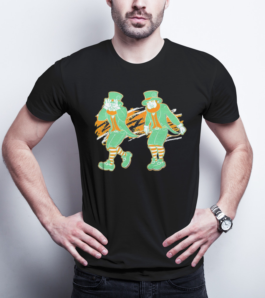 Leprechaun Griddy Dance Football T-Shirt