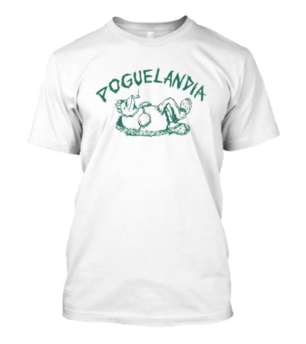 Poguelandia Relaxed Chicken Smoking T-Shirt