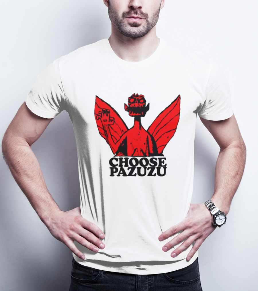 Choose Pazuzu Gorillaz Demon Wings T-Shirt