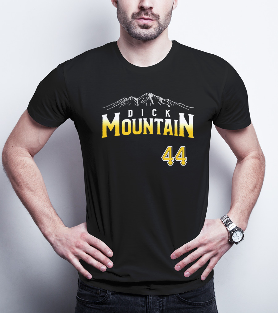 Dick Mountain 44 Vintage Sports Style With Mountain T-Shirt