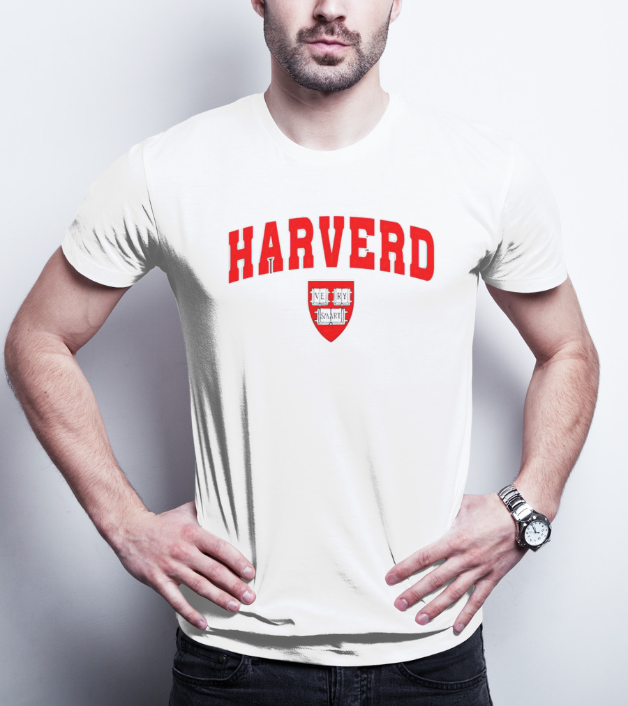 Harverd University Very Smart Spoof Crest T-Shirt