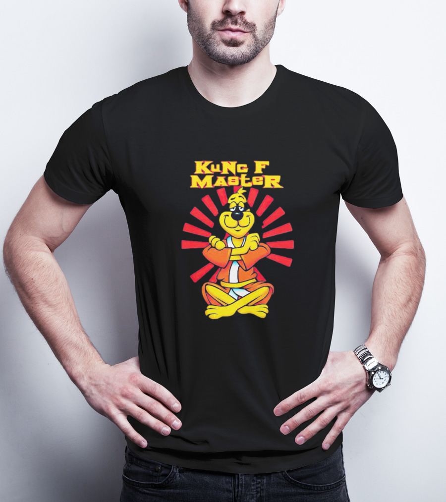 Kung Fu Master Hanna-Barbera Cartoon Character T-Shirt
