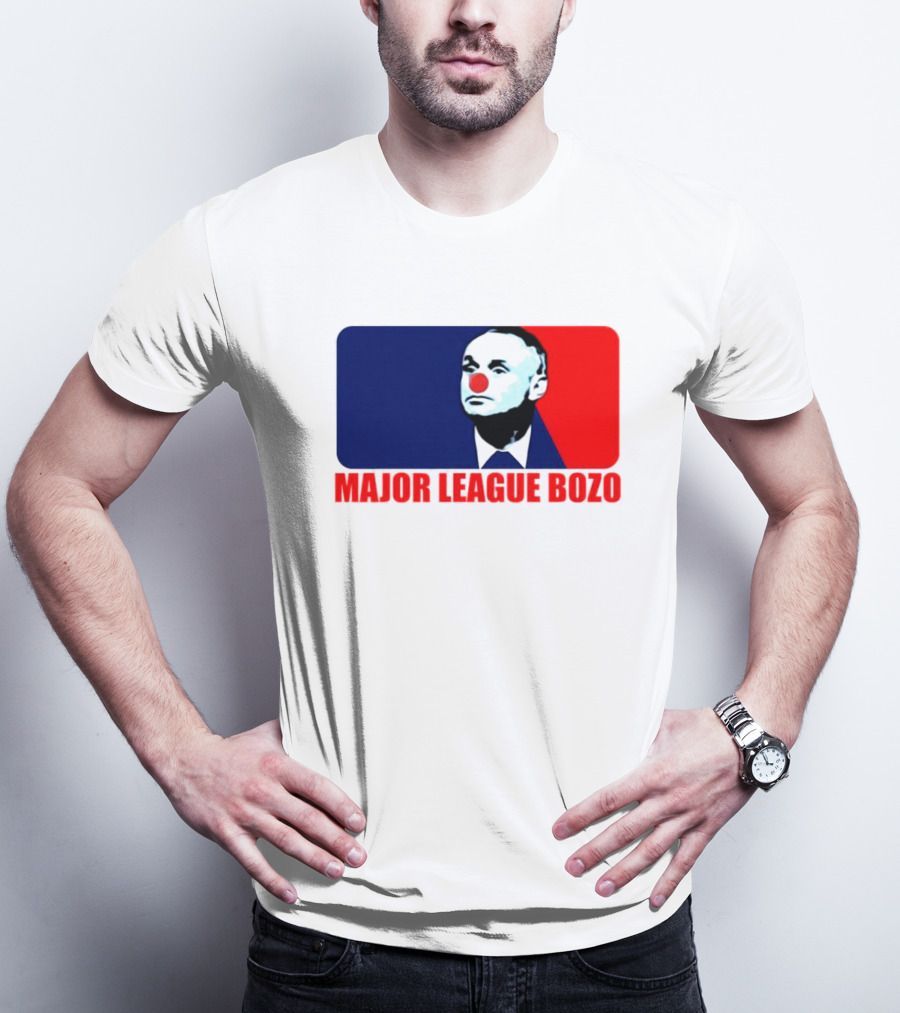Major League Bozo Red Nose Clown T-Shirt