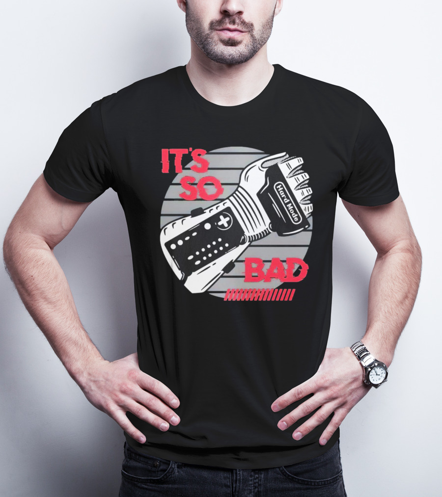 Nintendo Power Glove It's So Bad Hard Mode T-Shirt