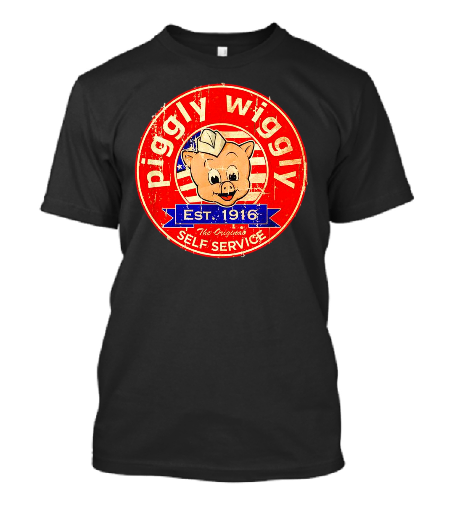 Piggly Wiggly Est 1916 The Original Self Service T-Shirt