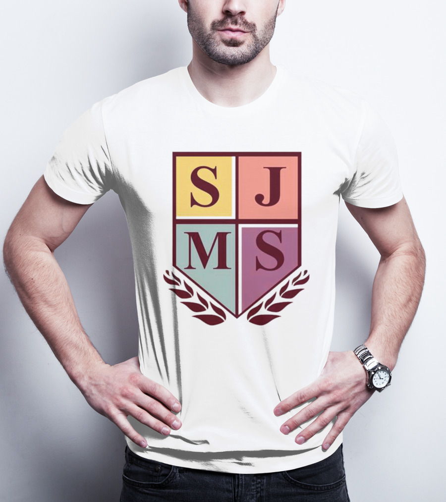 SJMS Shield Emblem Amphibious Crest Metal T-Shirt