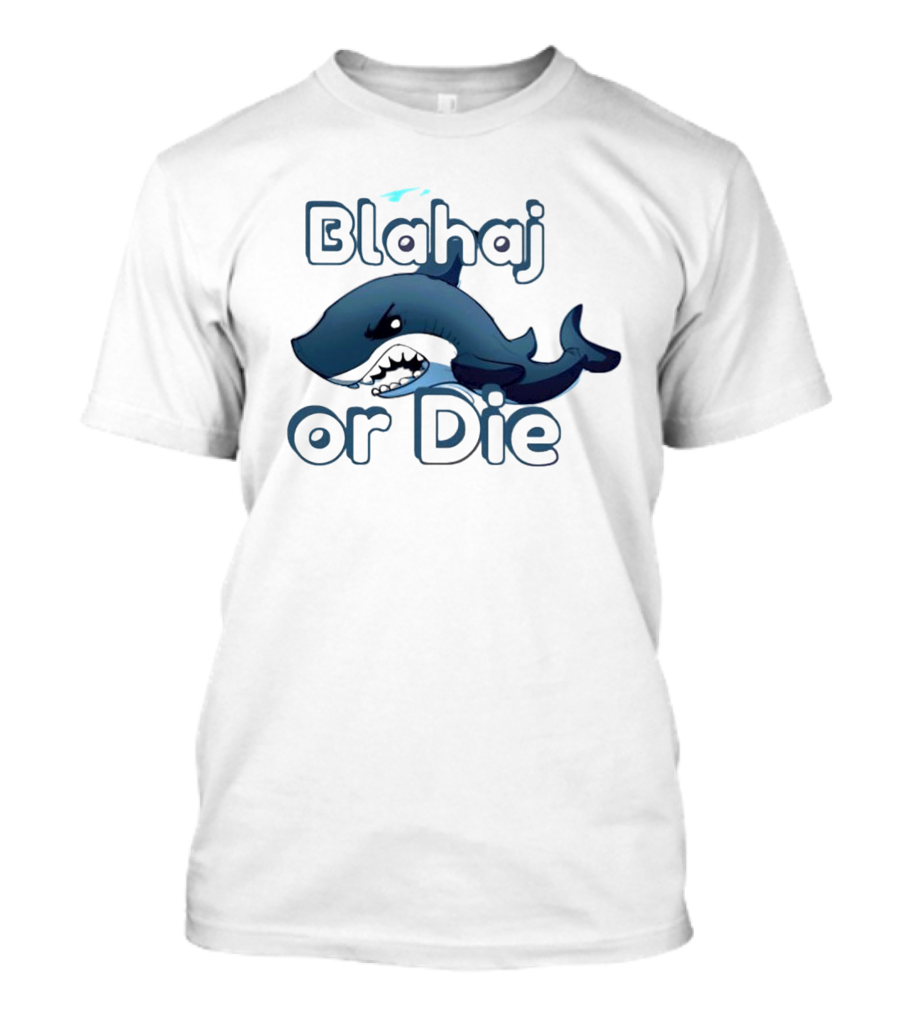Blahaj Or Die Fierce Shark T-Shirt