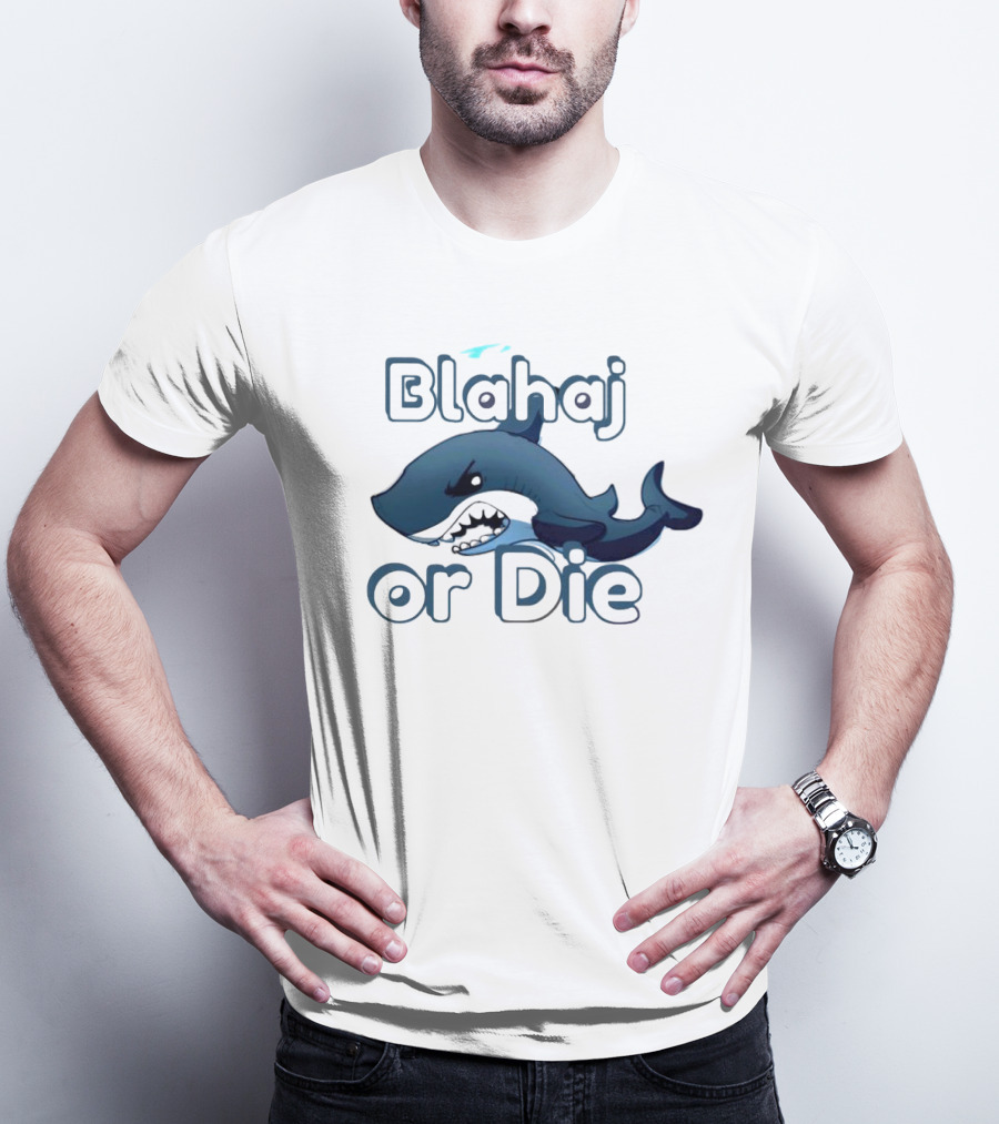 Blahaj Or Die Fierce Shark T-Shirt