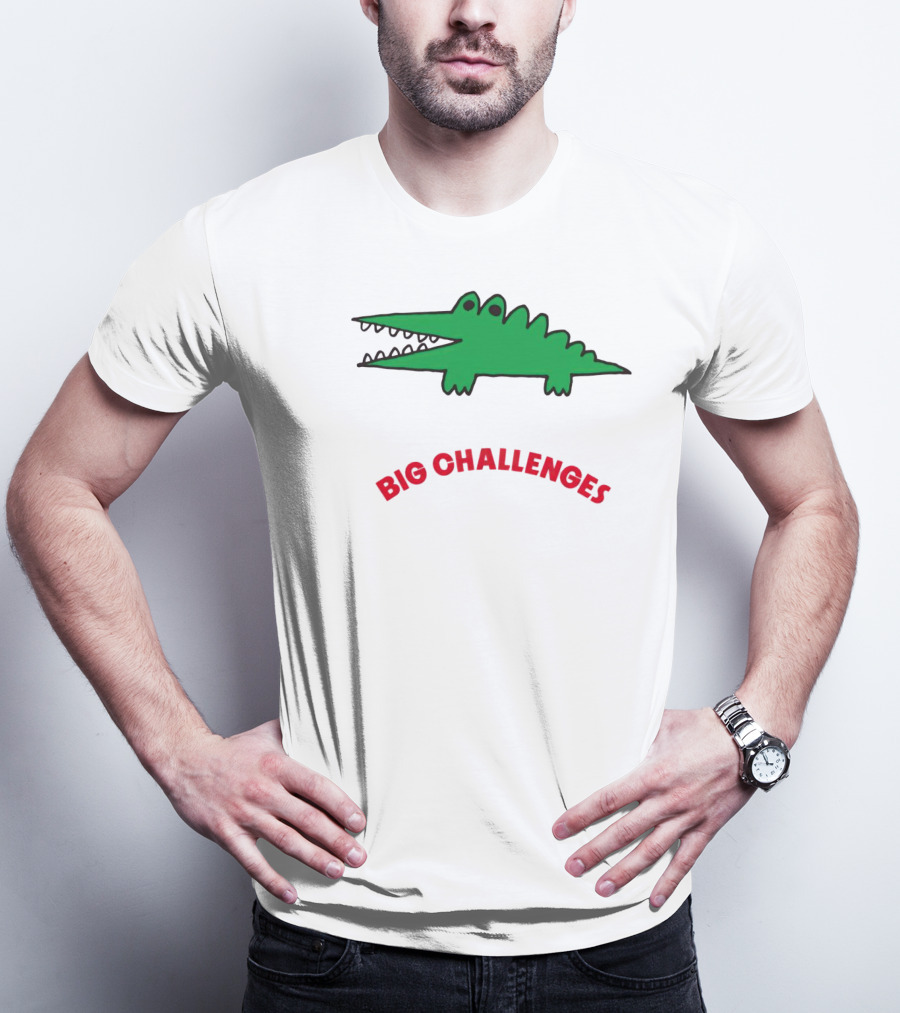 Sanrio Crocodile Big Challenges T-Shirt