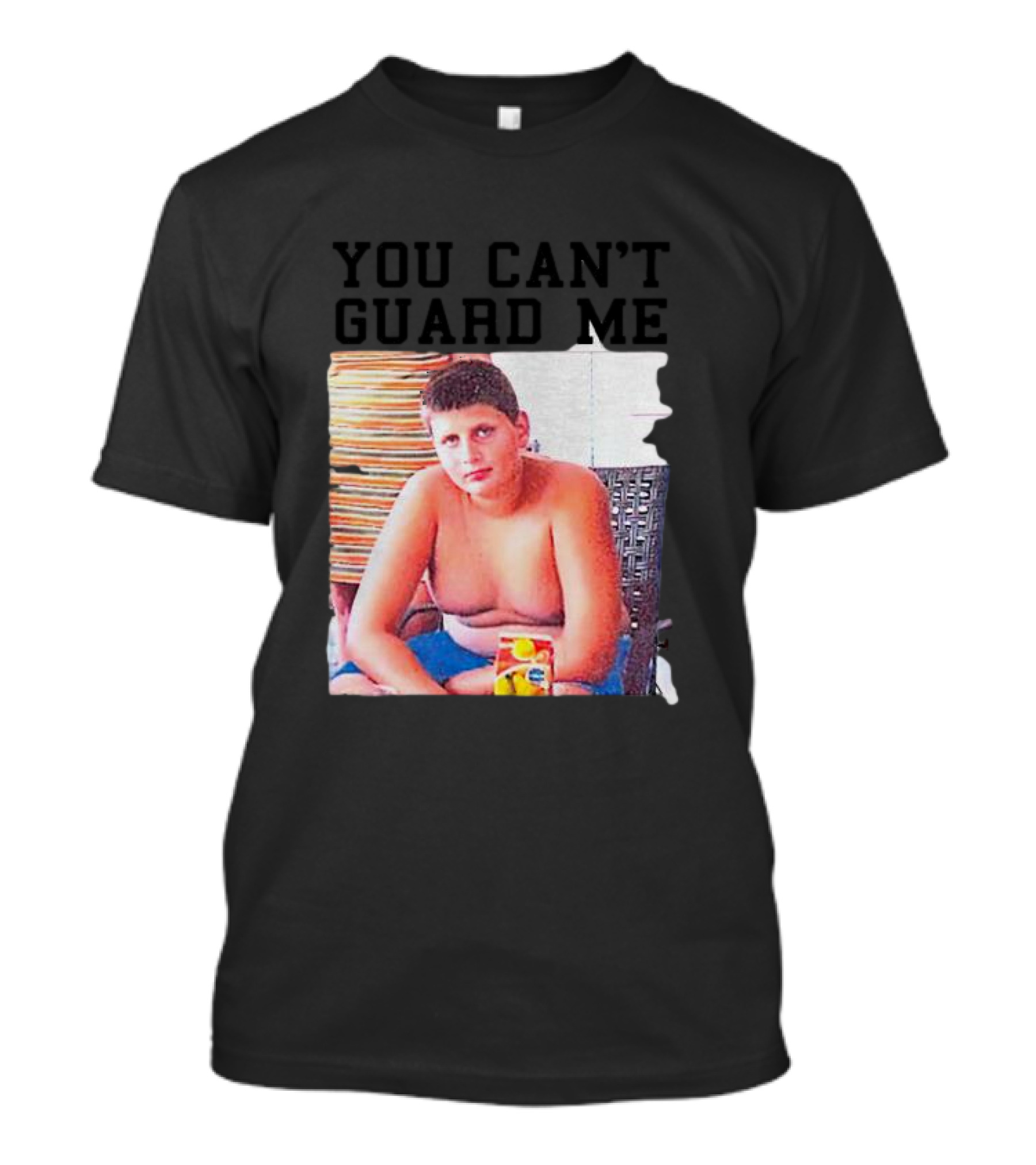 Funny Nikola Jokić Childhood Photo You Can’t Guard Me T-Shirt