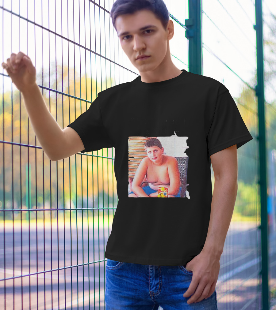 Funny Nikola Jokić Childhood Photo You Can’t Guard Me T-Shirt