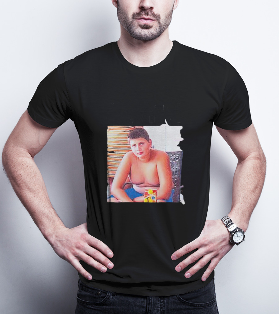 Funny Nikola Jokić Childhood Photo You Can’t Guard Me T-Shirt