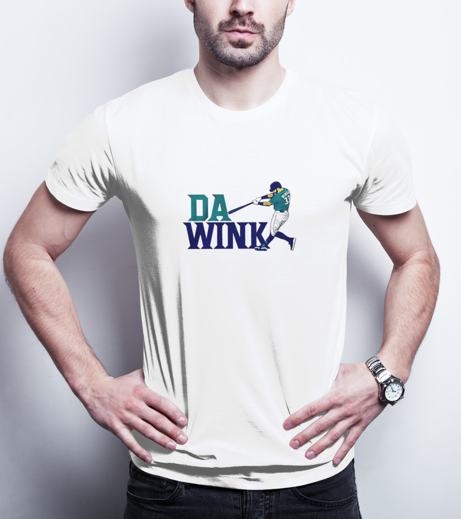 Jesse Winker Da Wink 33 Milwaukee Brewers Baseball Action Pose T-Shirt