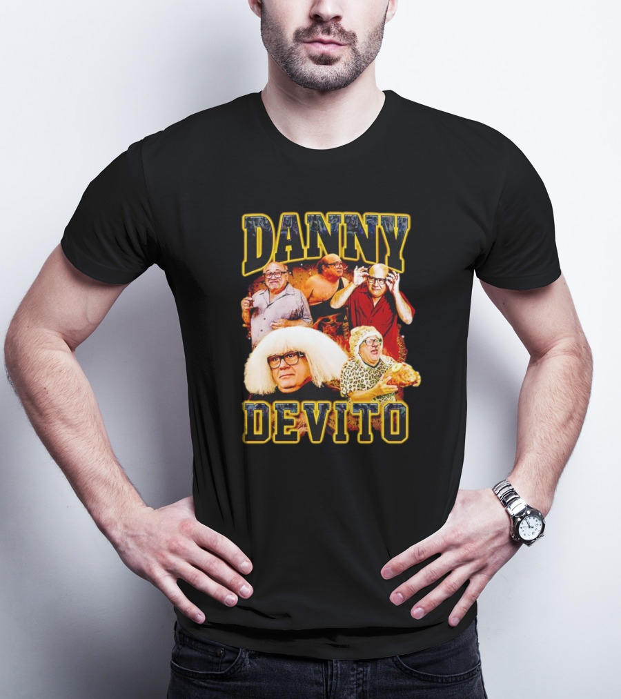 Danny Devito Iconic Character Montage T-Shirt