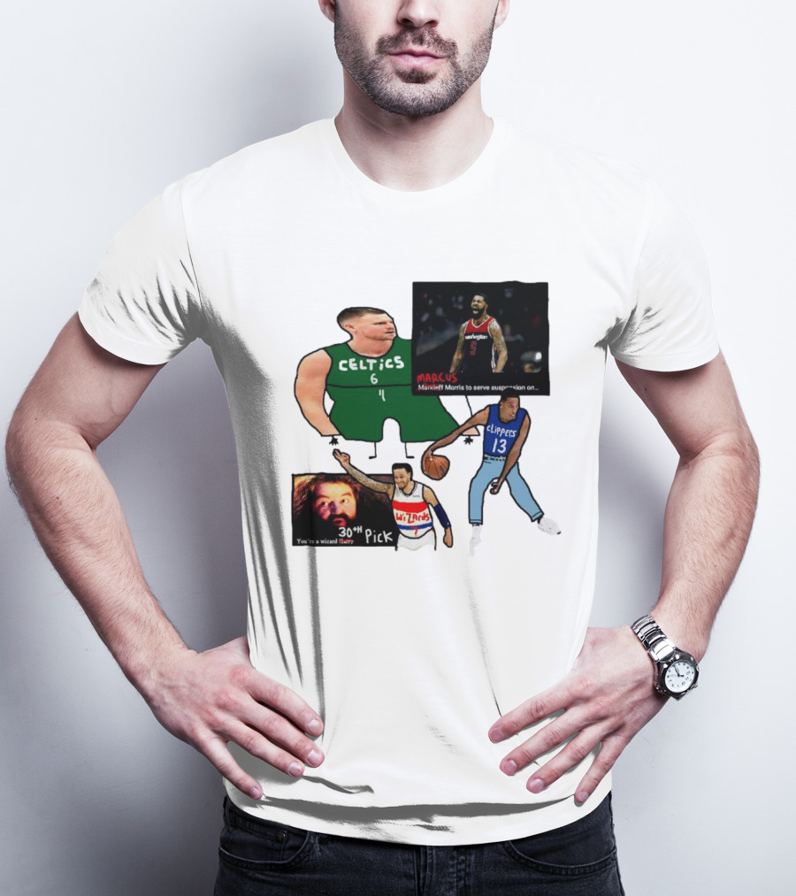 If Y’all Are Having Trouble Visualizing The Celtics Marcus Morris Wizards 30th Pick Clippers T-Shirt
