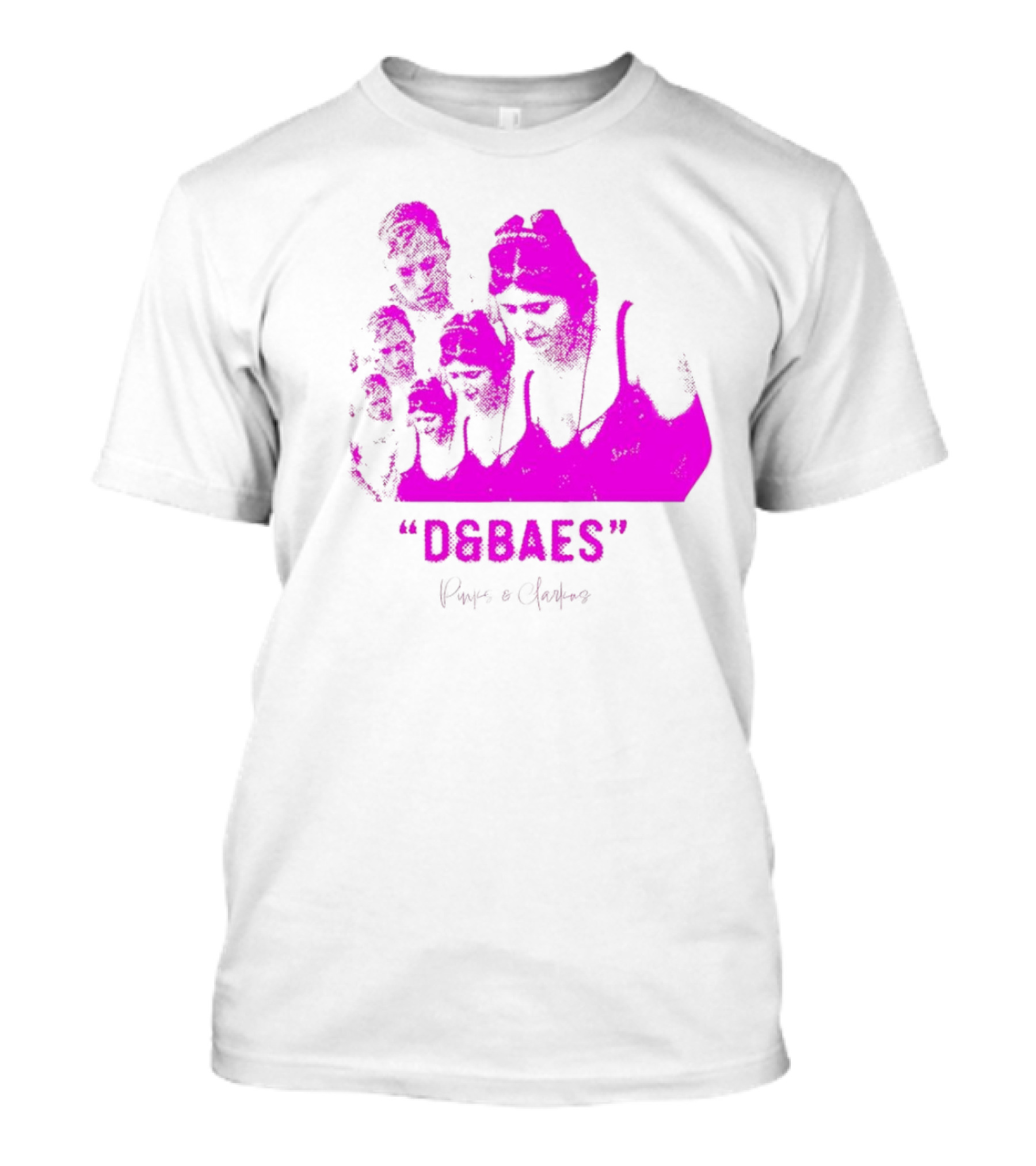 D&BAES Pinks Clarkus T-Shirt