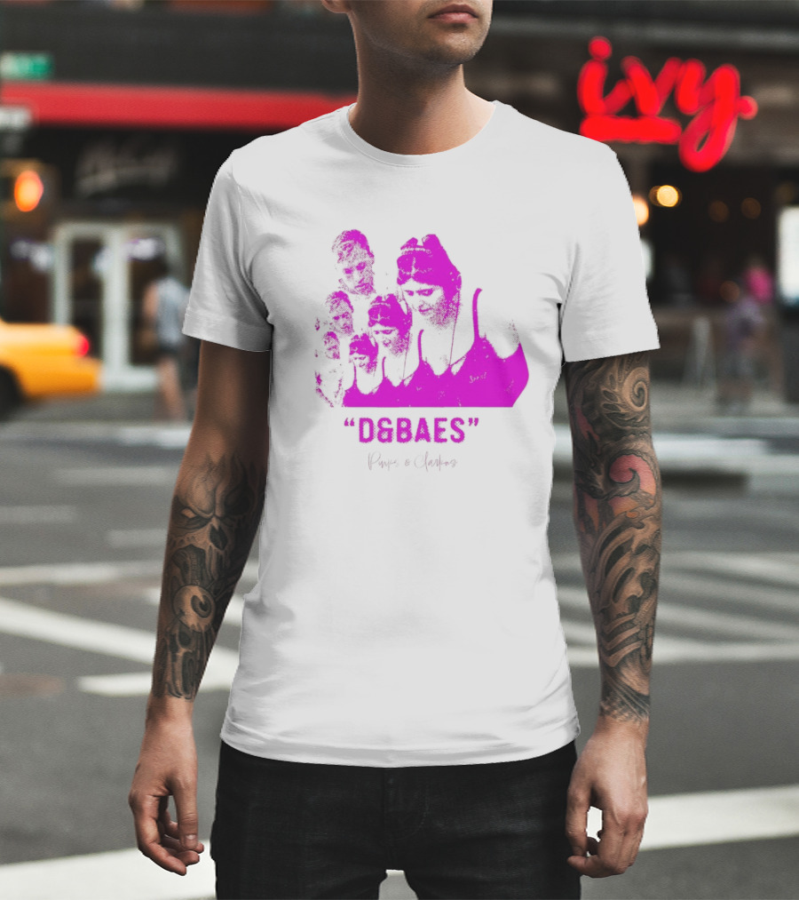 D&BAES Pinks Clarkus T-Shirt