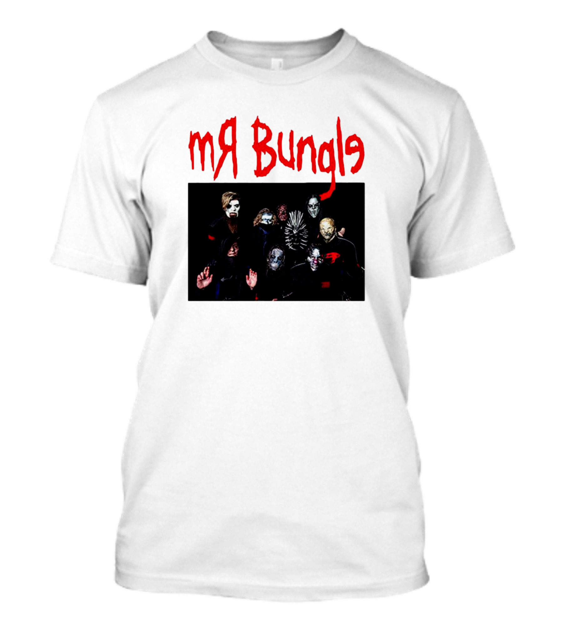 Slipknot Mr Bungle Band Crossover Image T-Shirt