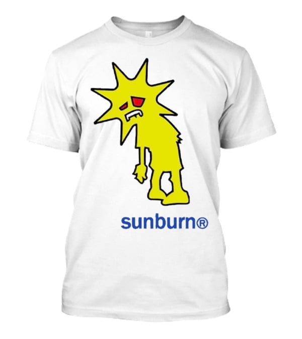 Dominic Fike Sunburn Yellow Sad Character T-Shirt