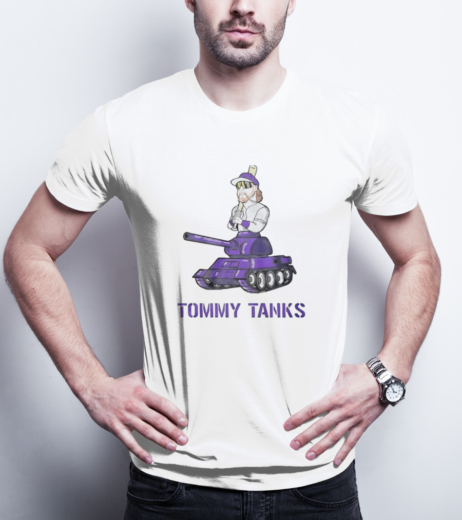 LSU Tigers Tommy White Tommy Tanks Baseball Tank T-Shirt